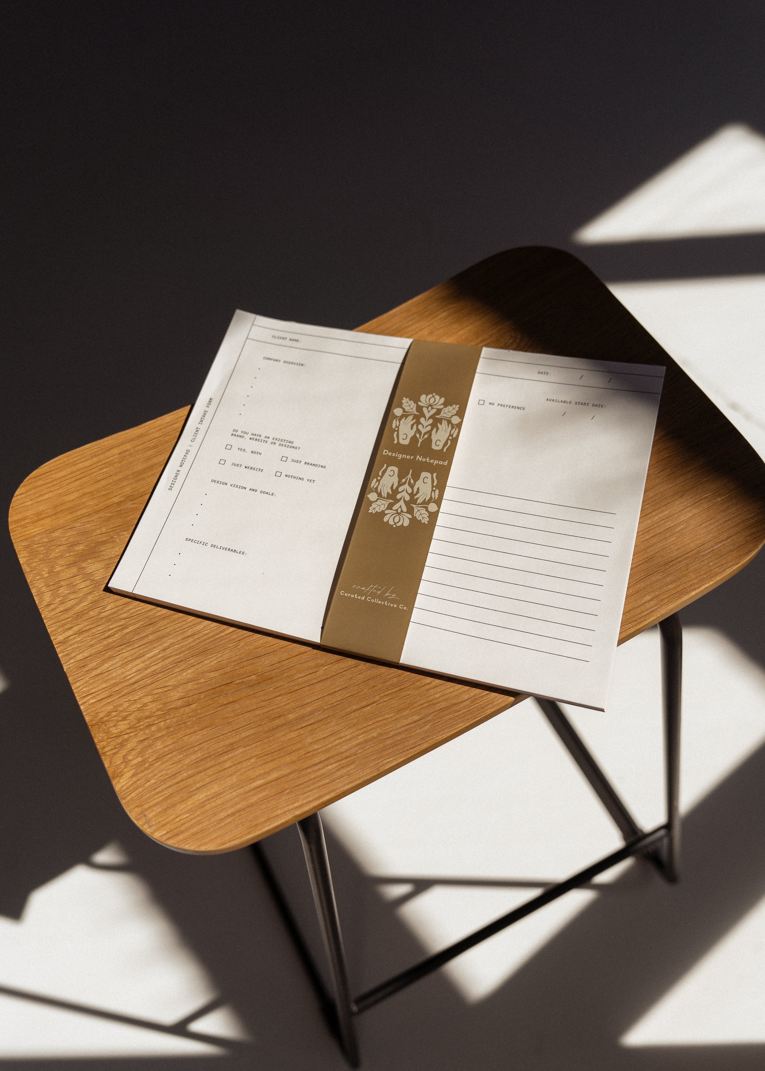 Logo Concept Presentation Template – Curated Collective Co.